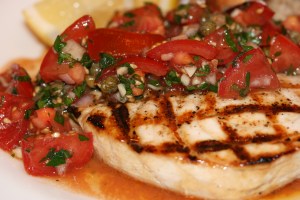 Mediterranean Grilled Swordfish | 4plates2table